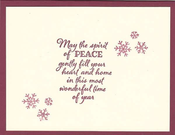 Winter Joy – Blessed By Cards w/Renae Novak