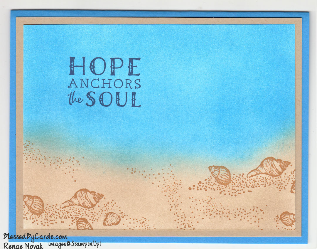 Hope Anchors the Soul! – Blessed By Cards w/Renae Novak