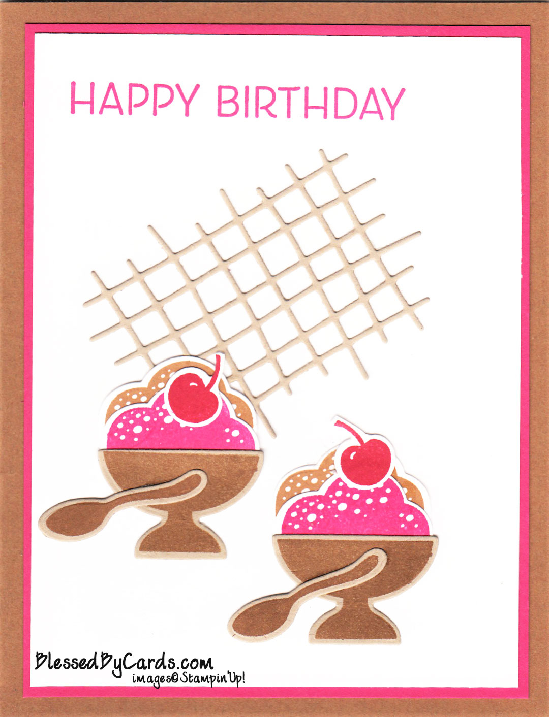 Sundaes For A Hot Summer Day! – Blessed By Cards w/Renae Novak