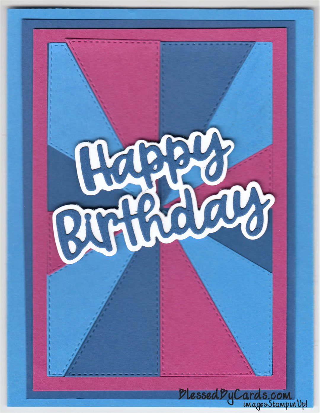 Patchwork Pieces – Happy Birthday! – Blessed by Cards w/Renae Novak