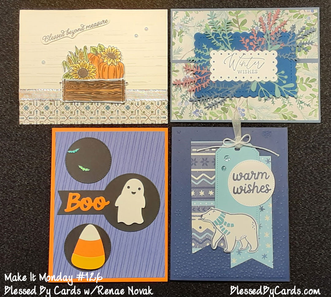 Make it Monday #126-Shoe Box Swap Cards – Blessed By Cards w/Renae Novak