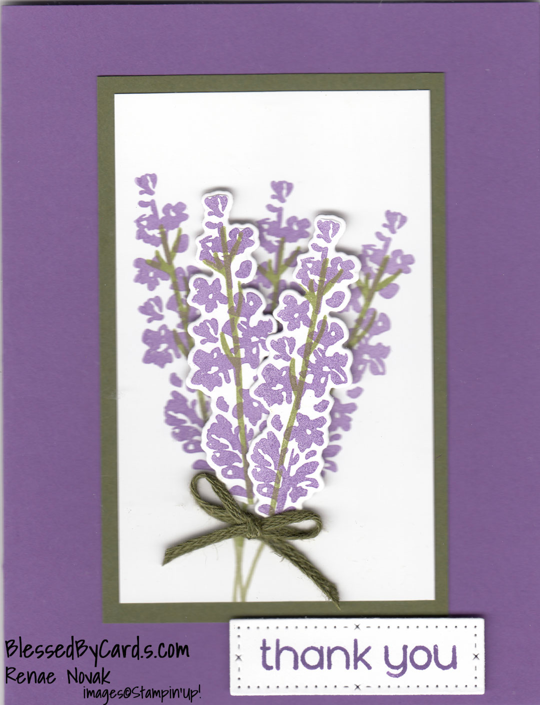Painted Lavender Bundle-Favorite Things Friday – Blessed By Cards w ...