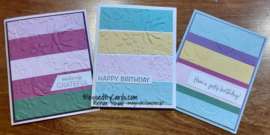 Utilize Your Scraps-#149 Make It Monday – Blessed By Cards w/Renae Novak